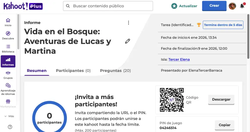Comprensión lectora – Blog de Elena