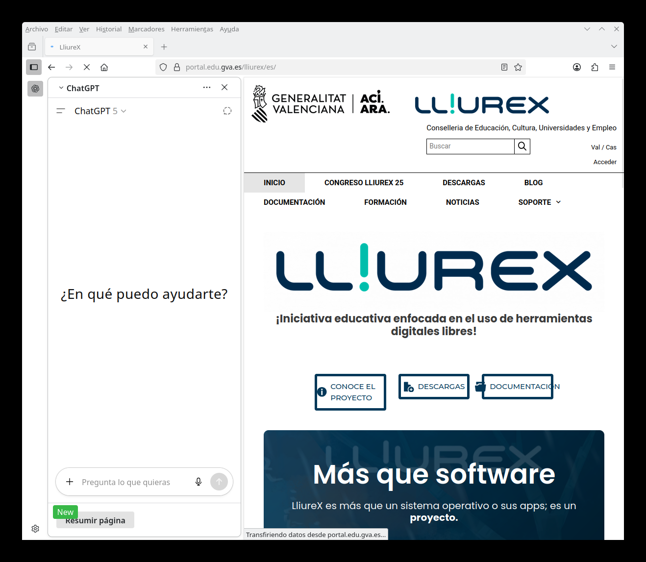🦊💬 ¡Firefox se llena de Inteligencia Artificial! – LliureX