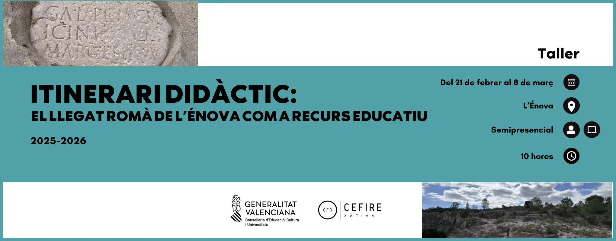 26XA88IN002 – ITINERARI DIDÀCTIC: EL LLEGAT ROMÀ DE L’ÉNOVA COM A ...