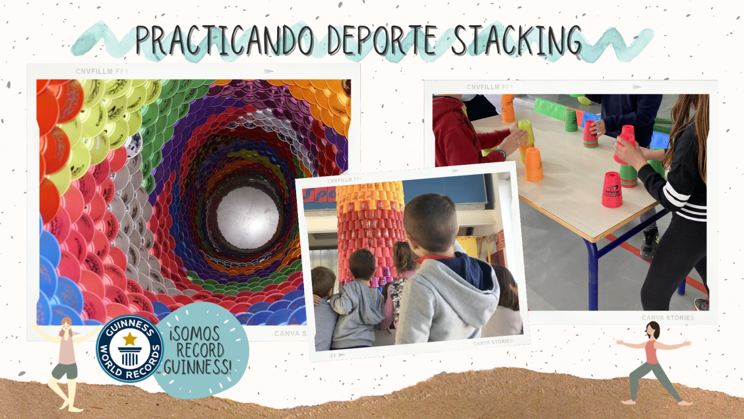Deporte Stacking – CEIP LA ALMAZARA