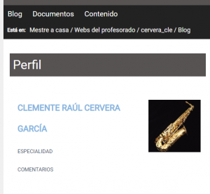 Música. Raúl Cervera – CEIP CAMPANAR