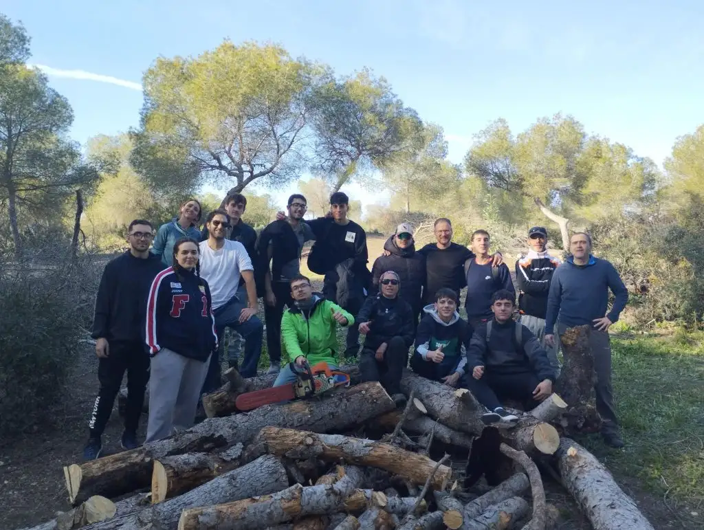 SALIDA PARA REALIZAR TRABAJOS FORESTALES DE LOS CICLOS FORMATIVOS DE ...