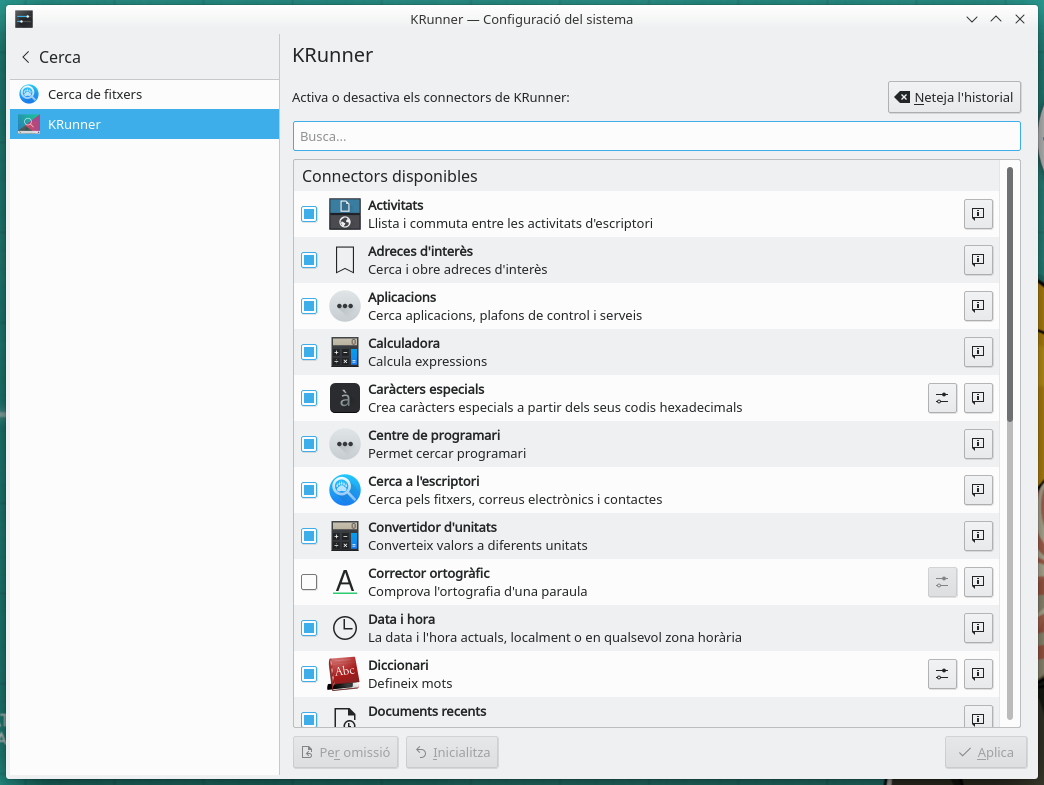 KRunner. Un pequeño tesoro – Curs LliureX