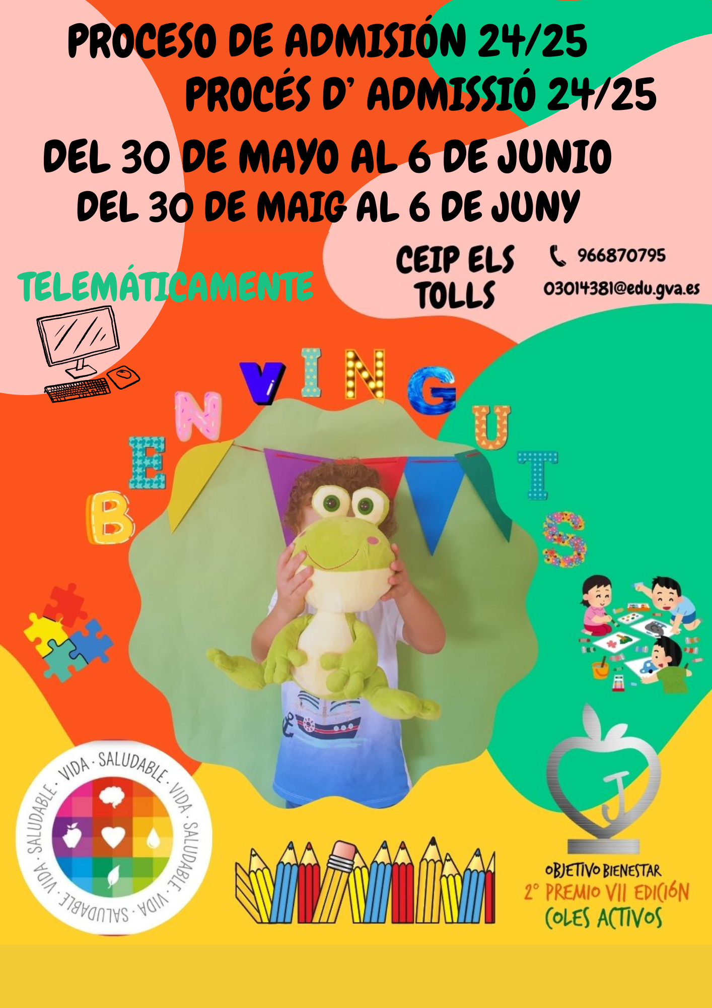 CEIP ELS TOLLS – Lloc web del CEIP ELS TOLLS a Benidorm