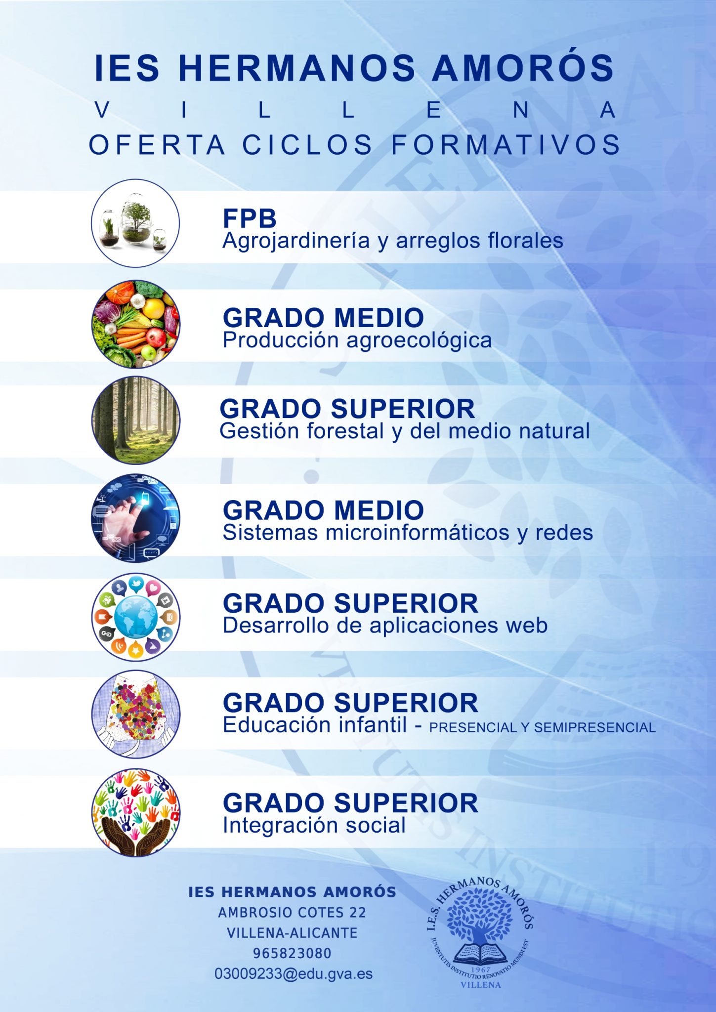 Ciclos Formativos – IES HERMANOS AMORÓS