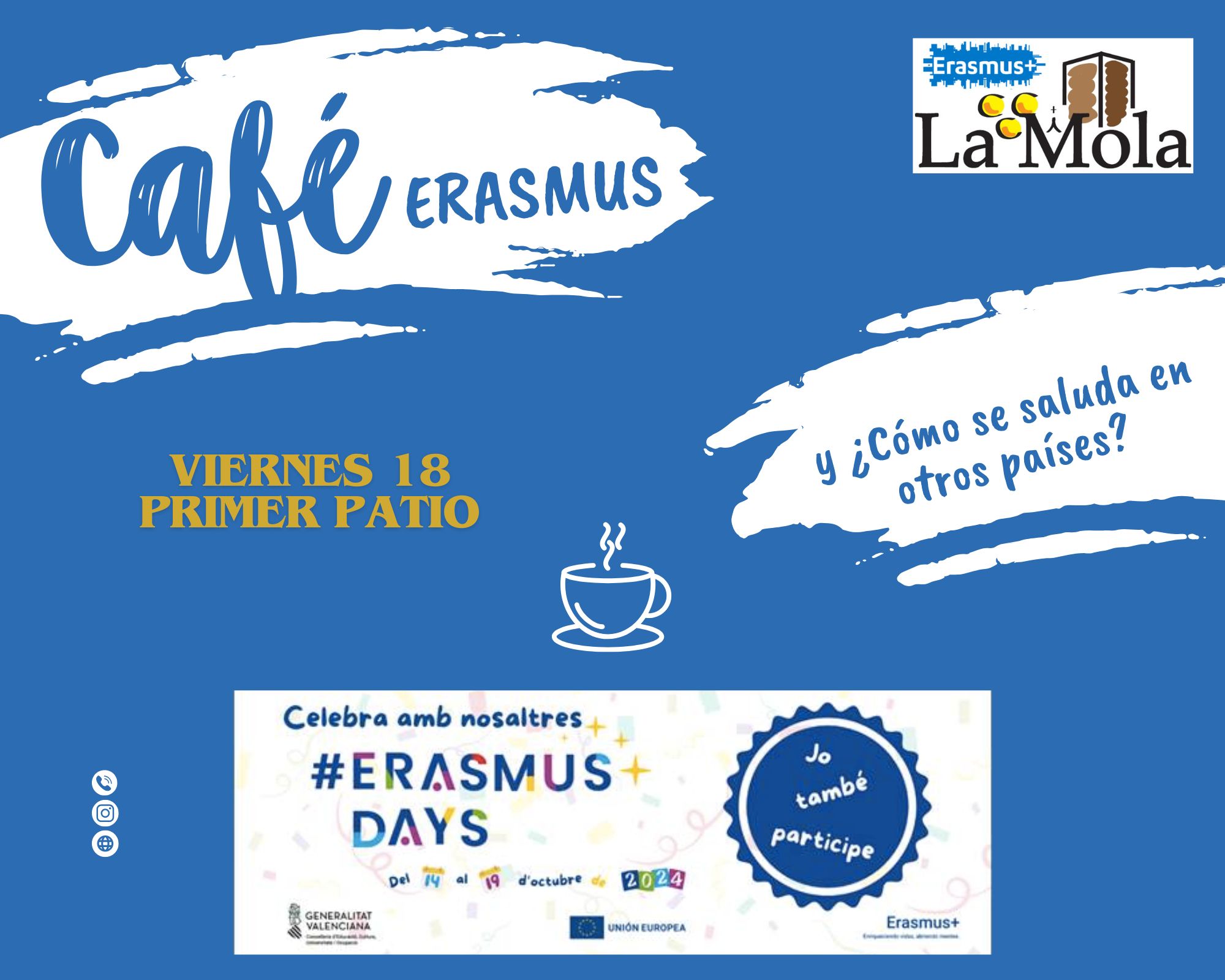 Café ERASMUS+ – IES LA MOLA