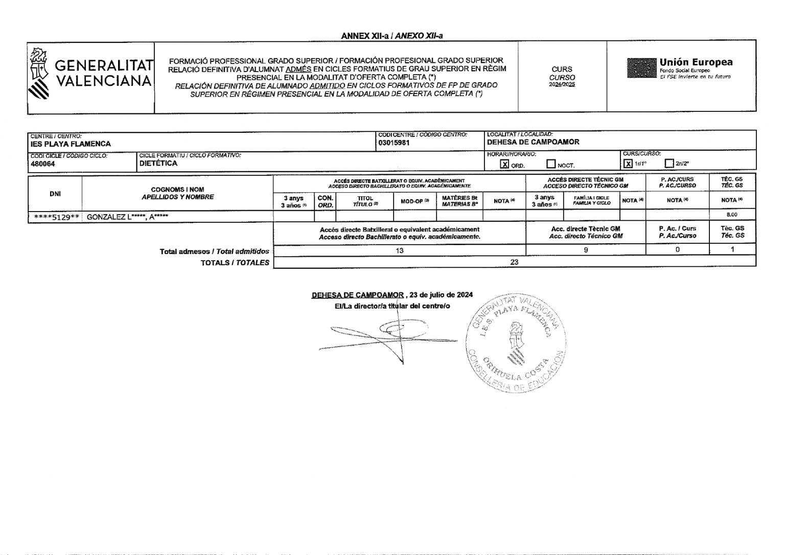 IES PLAYA FLAMENCA – Instituto de Educación Secundaria Playa Flamenca