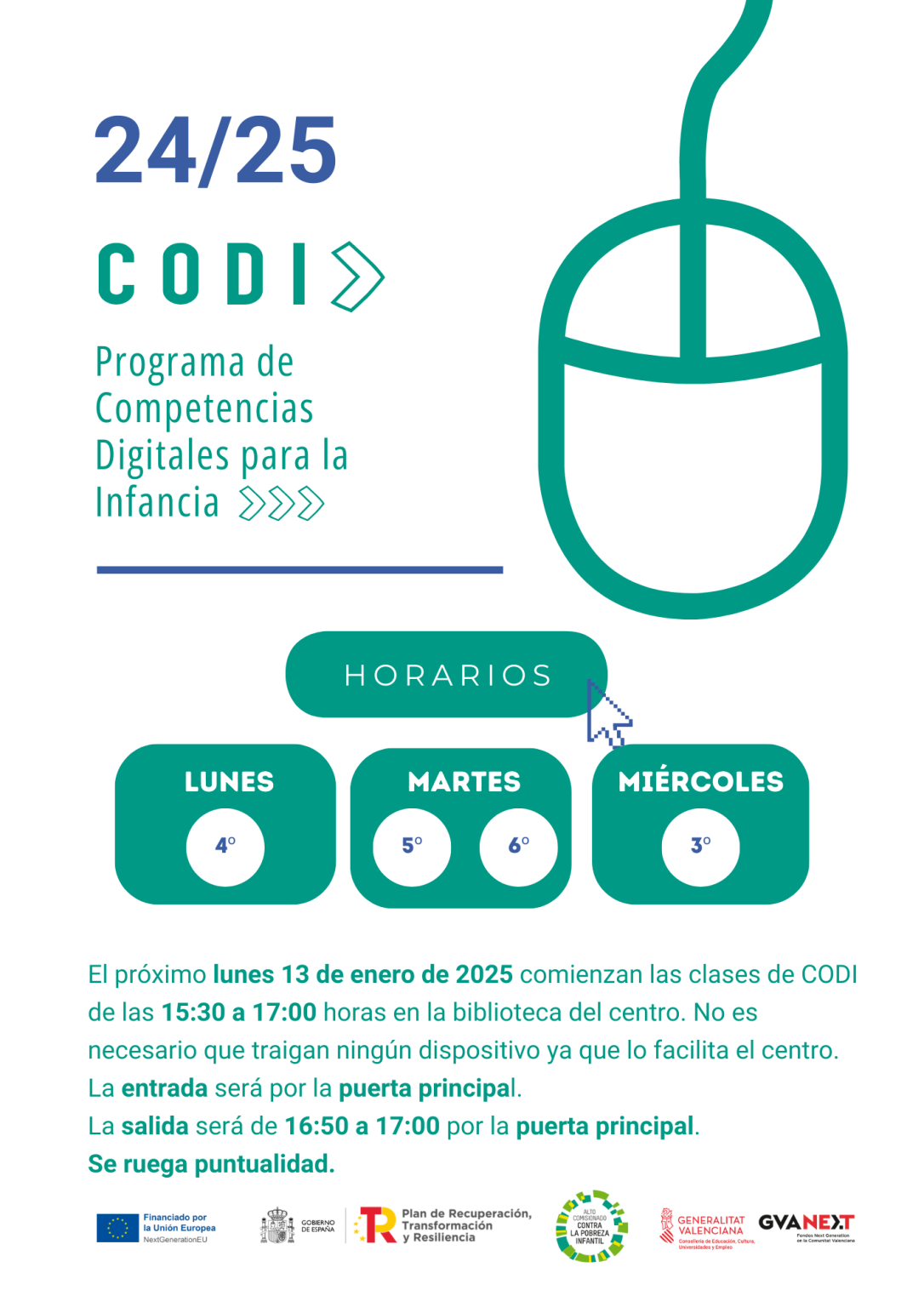 💻📲 CODI – CEIP Maestro Ismael García