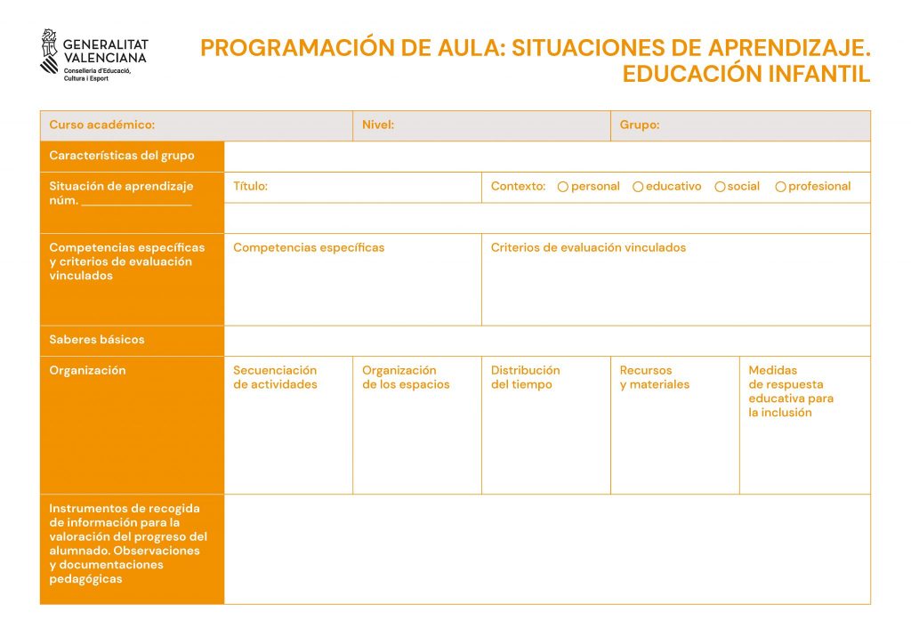 Infantil – Nou currículum