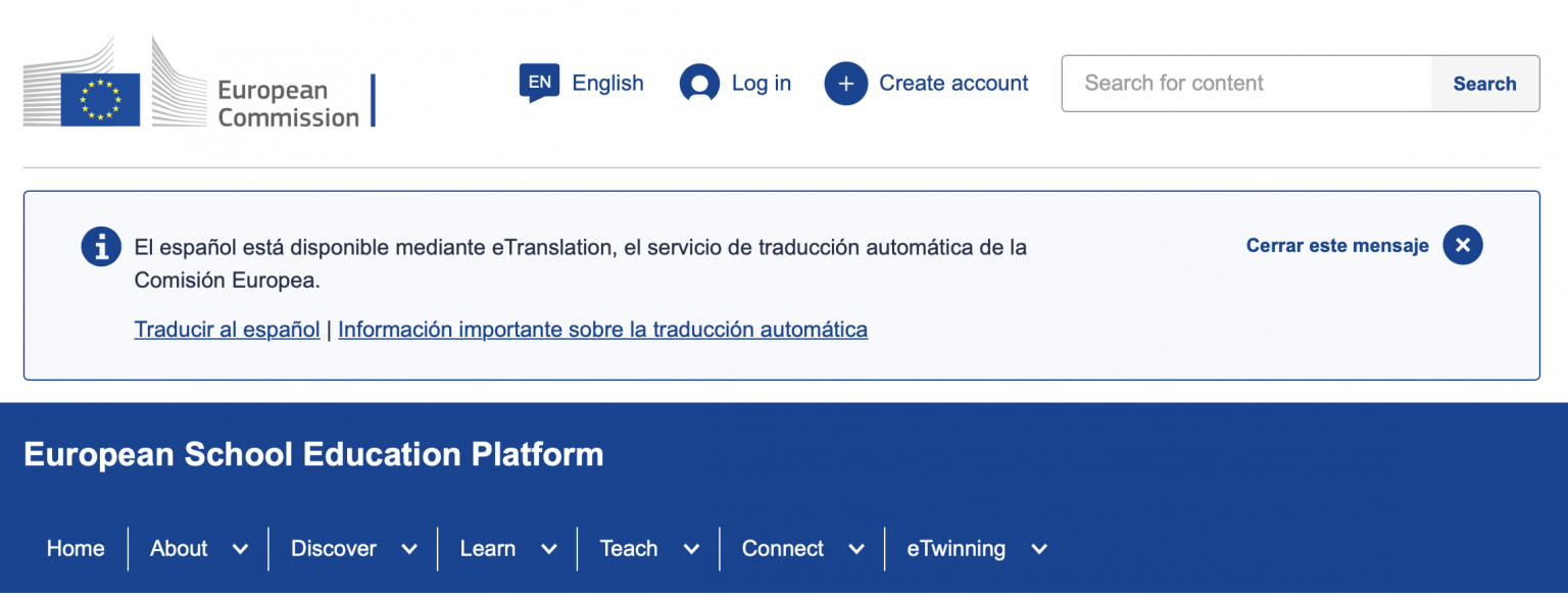 ESEP | Registro – Programes Europeus